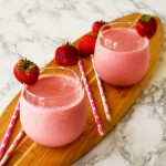 How to make a Strawberry Lassi