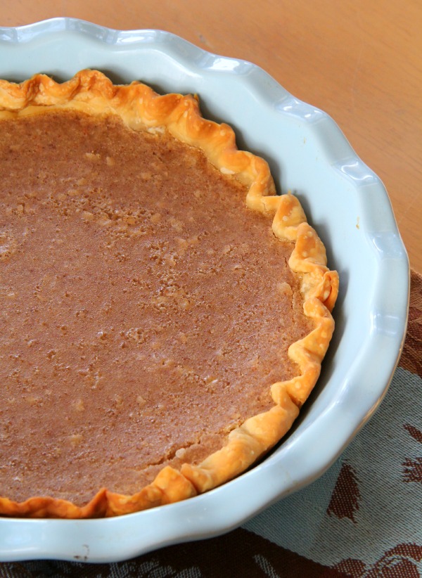 Yeah, there are BEANS in this pie, and a great story about how bean ...