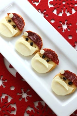 Santa-Shaped Food | Fun Santa recipes for Christmas and holiday ...