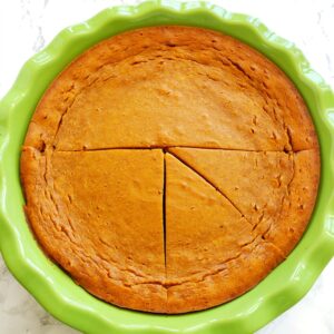 When completely cool, cut the pie. Does it serve 8? 6? 4? 2? That’s up ...