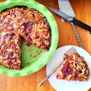 Fresh Cranberry Breakfast Cake Recipe | Cranberry Coffee Cake with ...